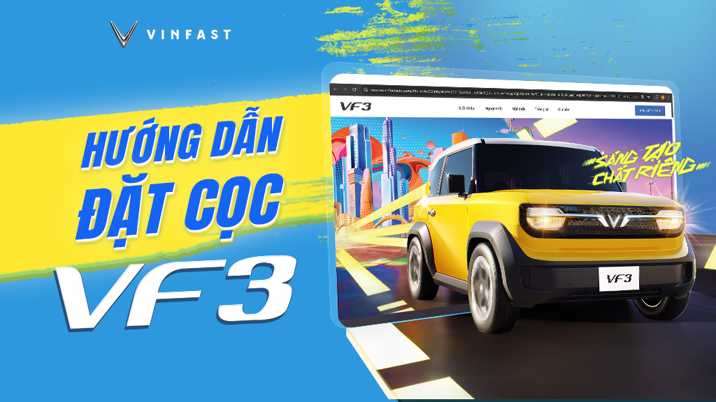 Tin tức sự kiện :: HƯỚNG DẪN ĐẶT CỌC VF 3 TRÊN WEBSITE